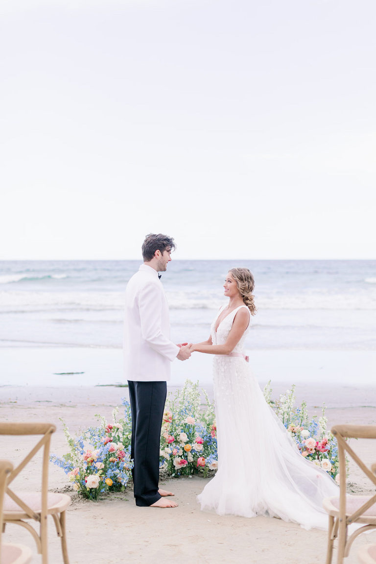 Bright Seaside Styled Wedding - BeachBride.com